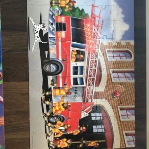 The Learning Journey | Other | Jumbo Floor Puzzles Fire Engine Rescue ...